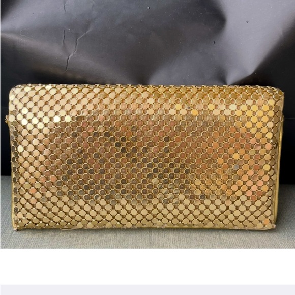 Bags | Vintage Gold Chainmail Checkbook | Poshmark